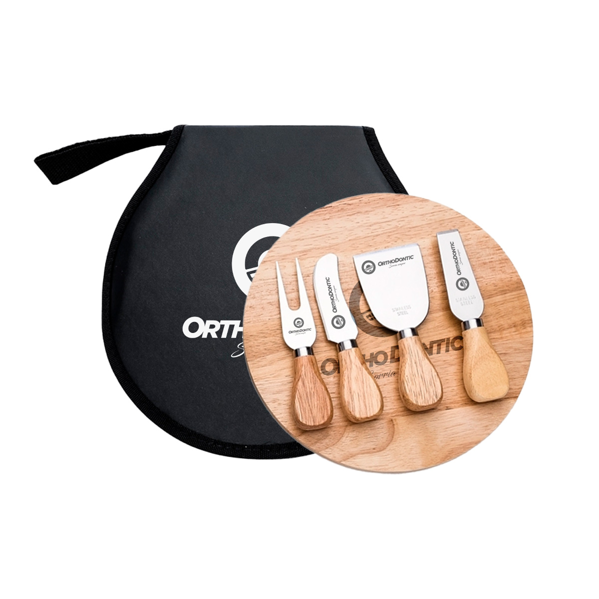 Kit Queijo 5 peças Personalizável Para Brinde - Londrigifts