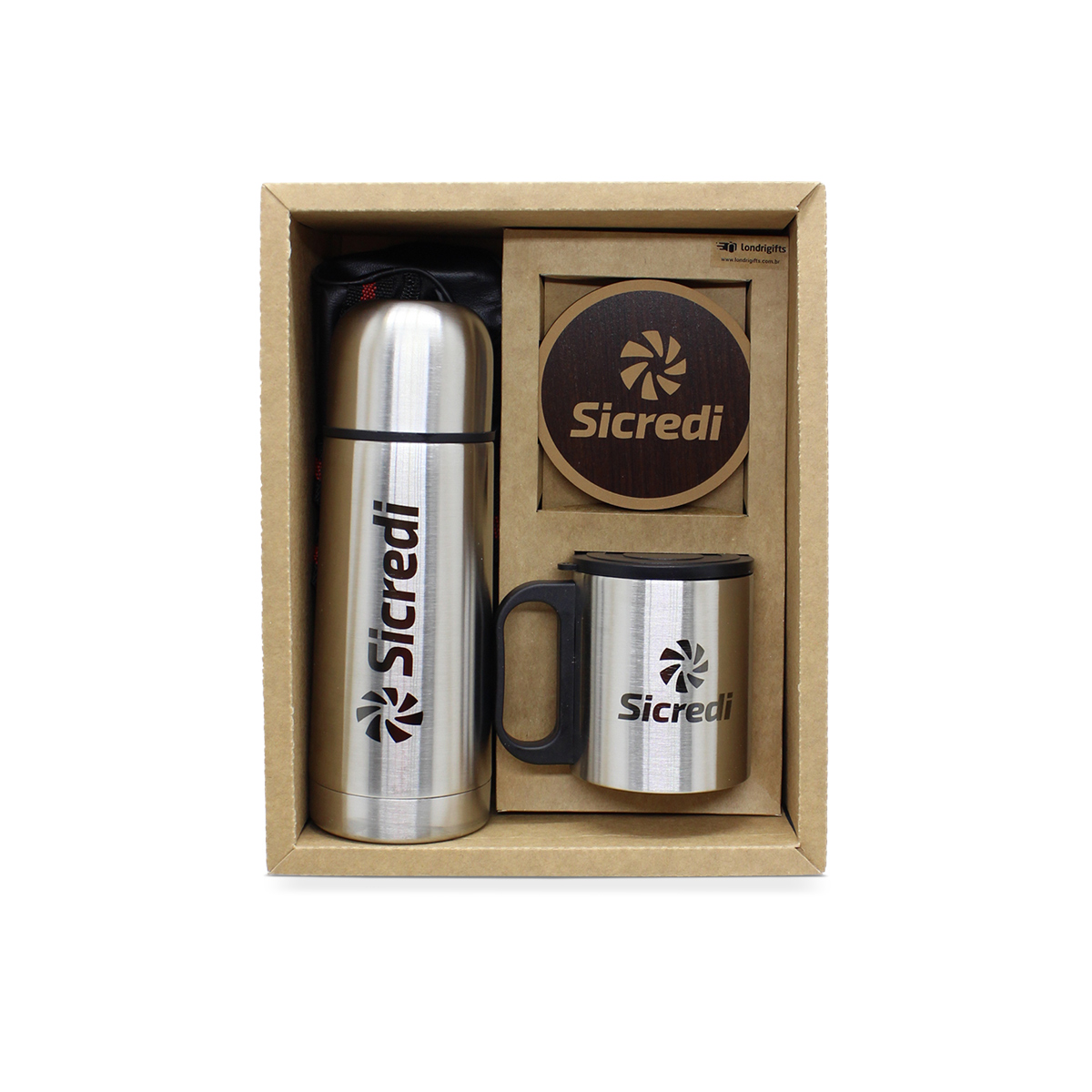 Kit Café com 3 peças Personalizadas Para Brinde - Londrigifts