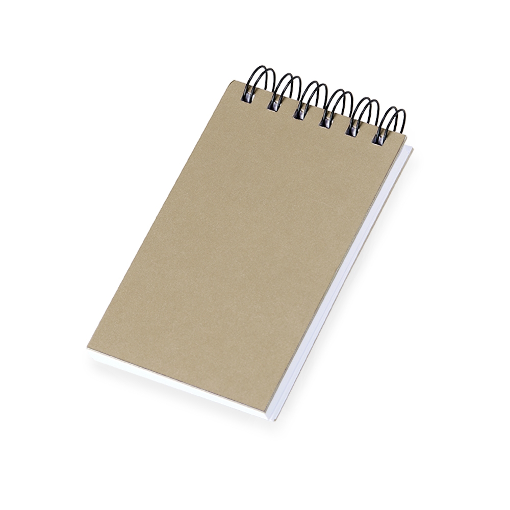 Bloco de Anotações em Kraft para Brinde Empresas e Eventos - Londrigifts