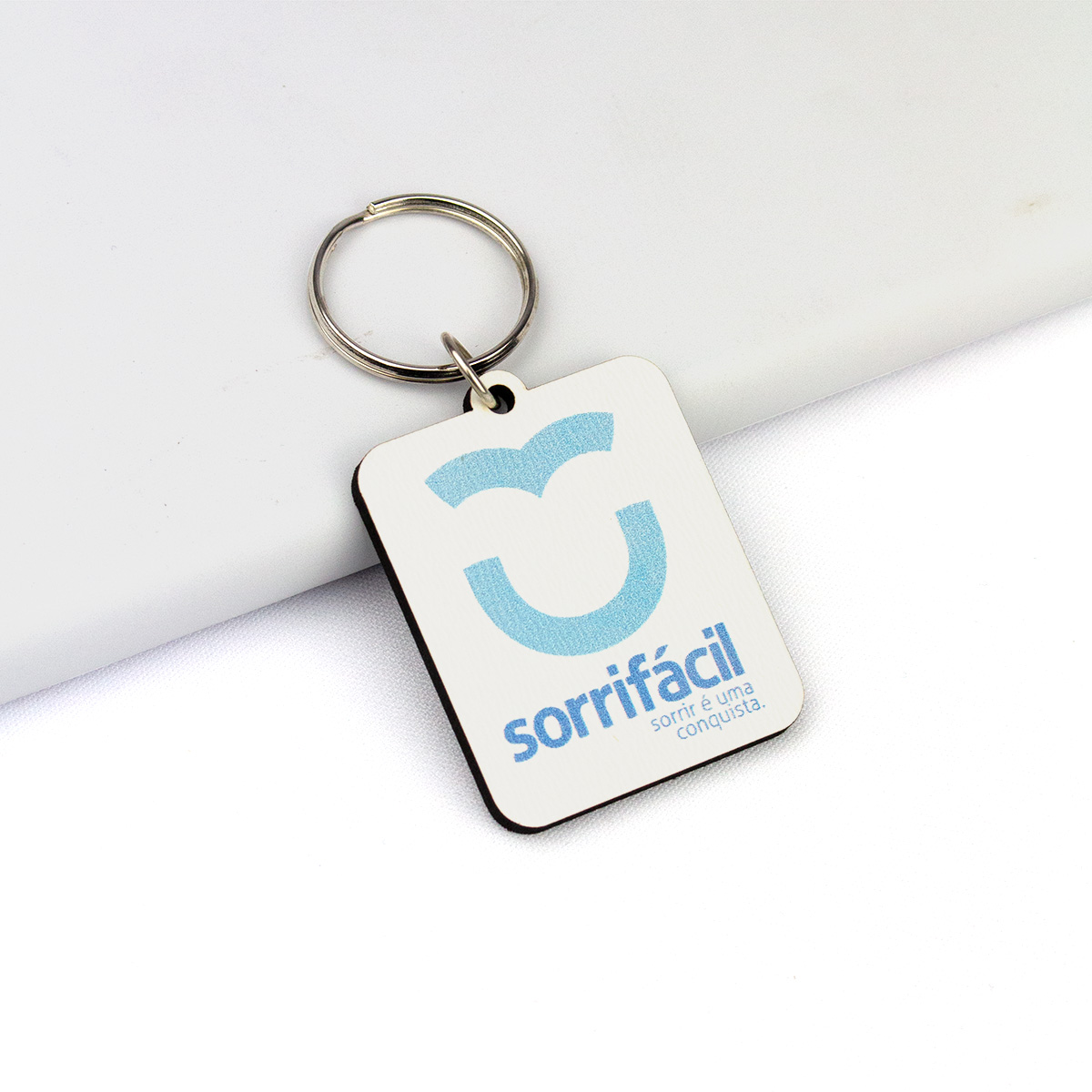 Chaveiro Formatos em MDF Personalizado com seu Logo - Londrigifts